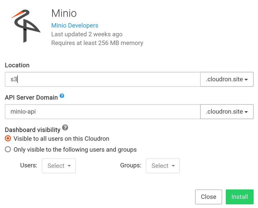 Cloudron 7.1 released