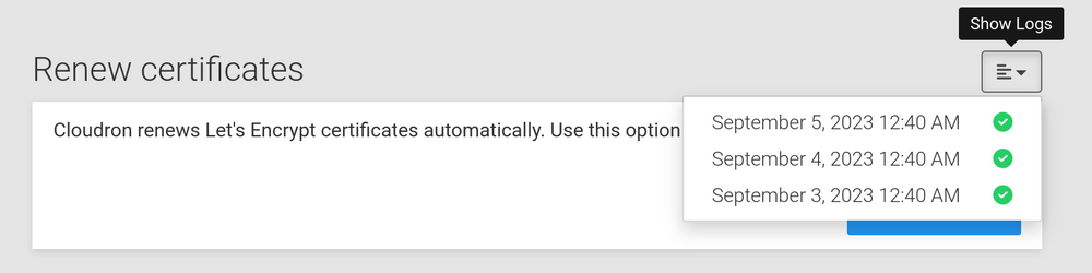 Cloudron 7.5 released