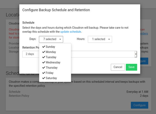 Cloudron 5.5 released