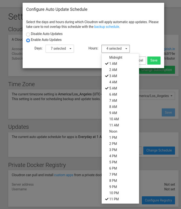Cloudron 5.5 released