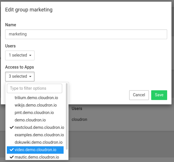 Cloudron 6.2 released