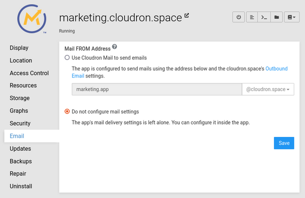 Cloudron 6.3 released