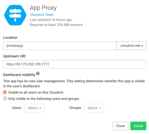 Cloudron 7.3 released